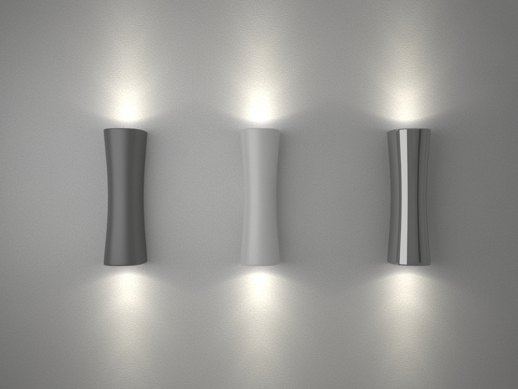 free wall light 3d model