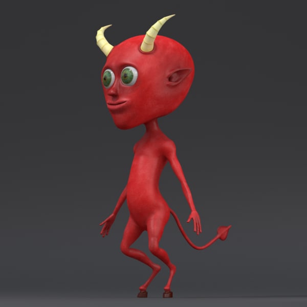 little devil 3d model