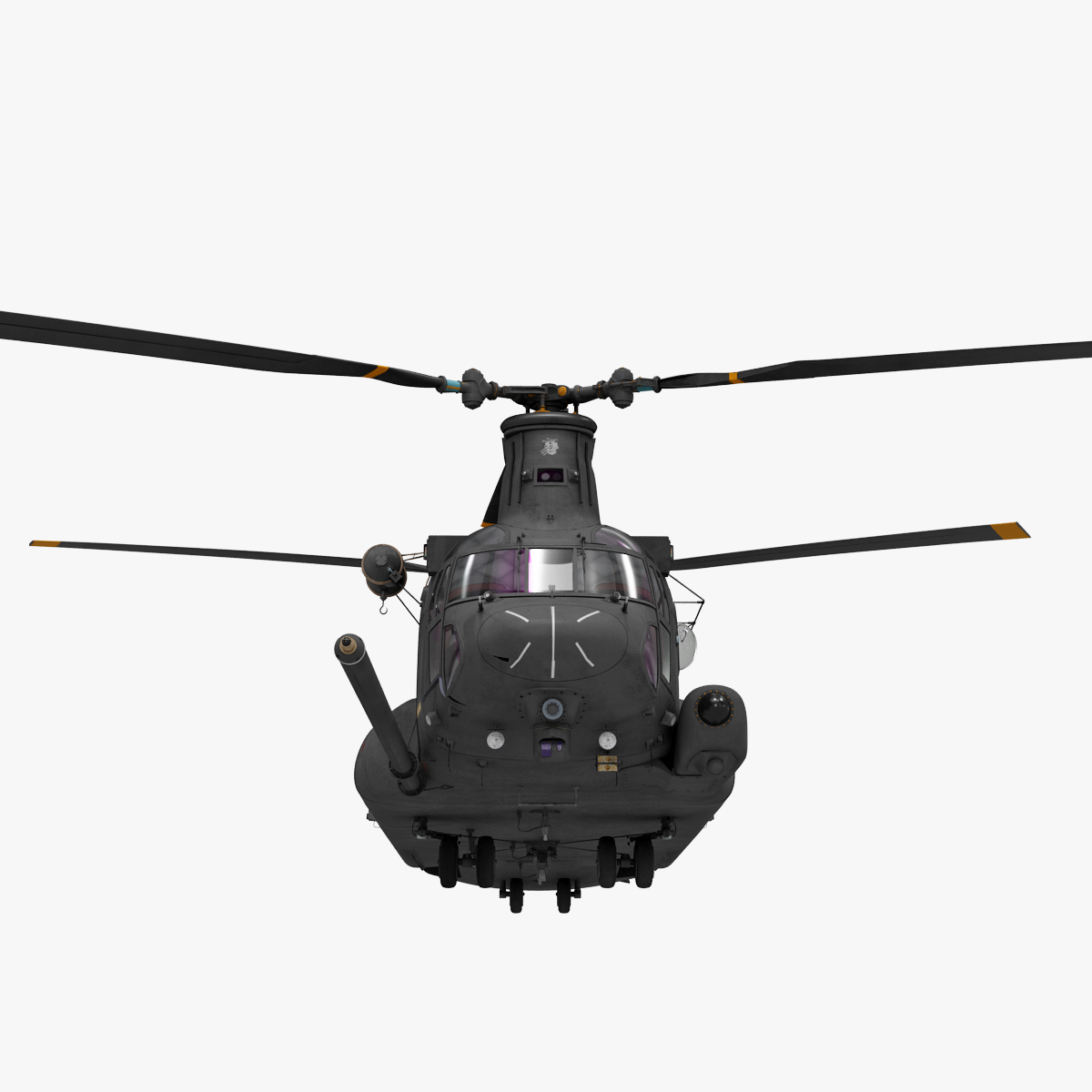 3d mh 47 chinook model