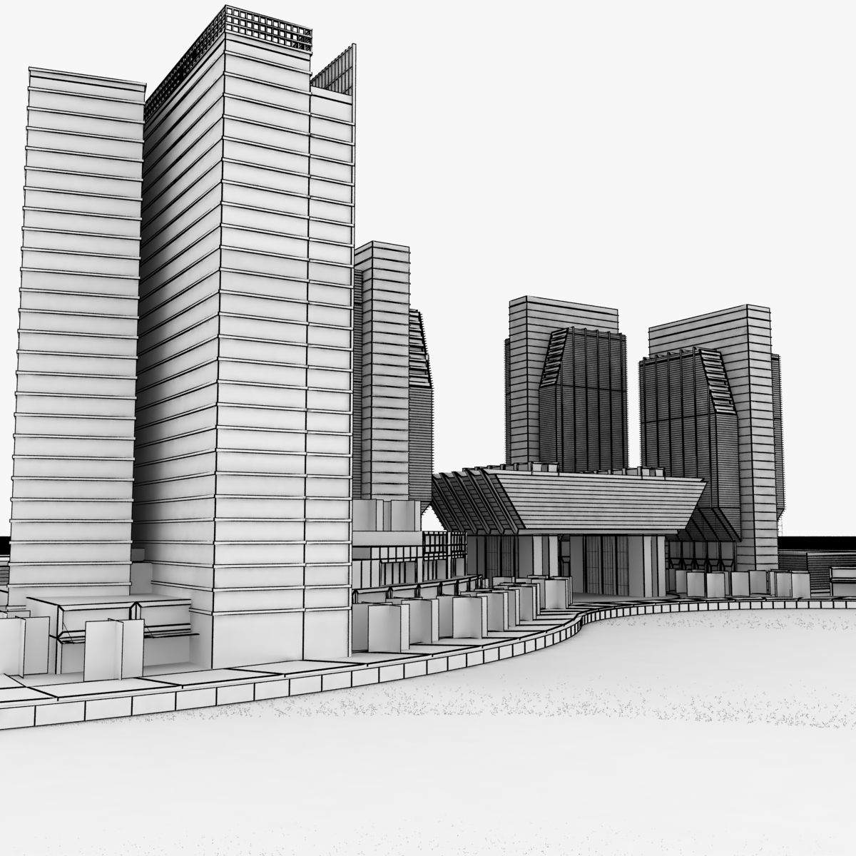 3d sowwah square model