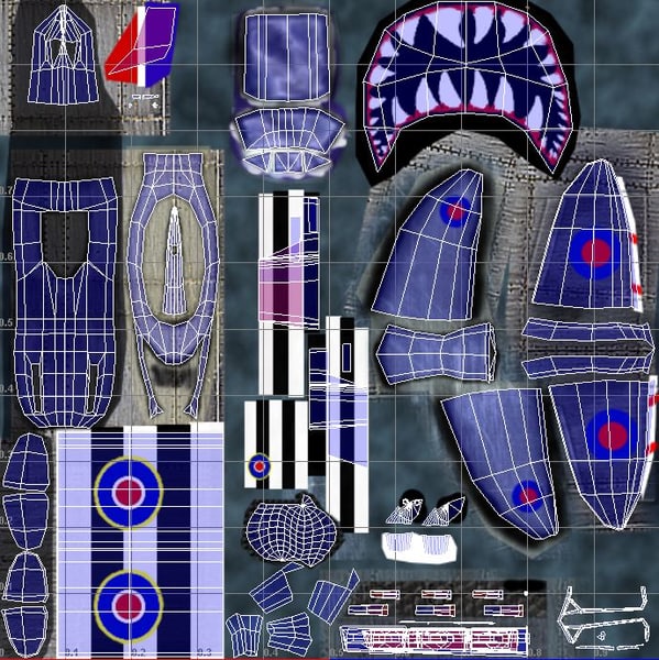 spitfire sharkjaw obj