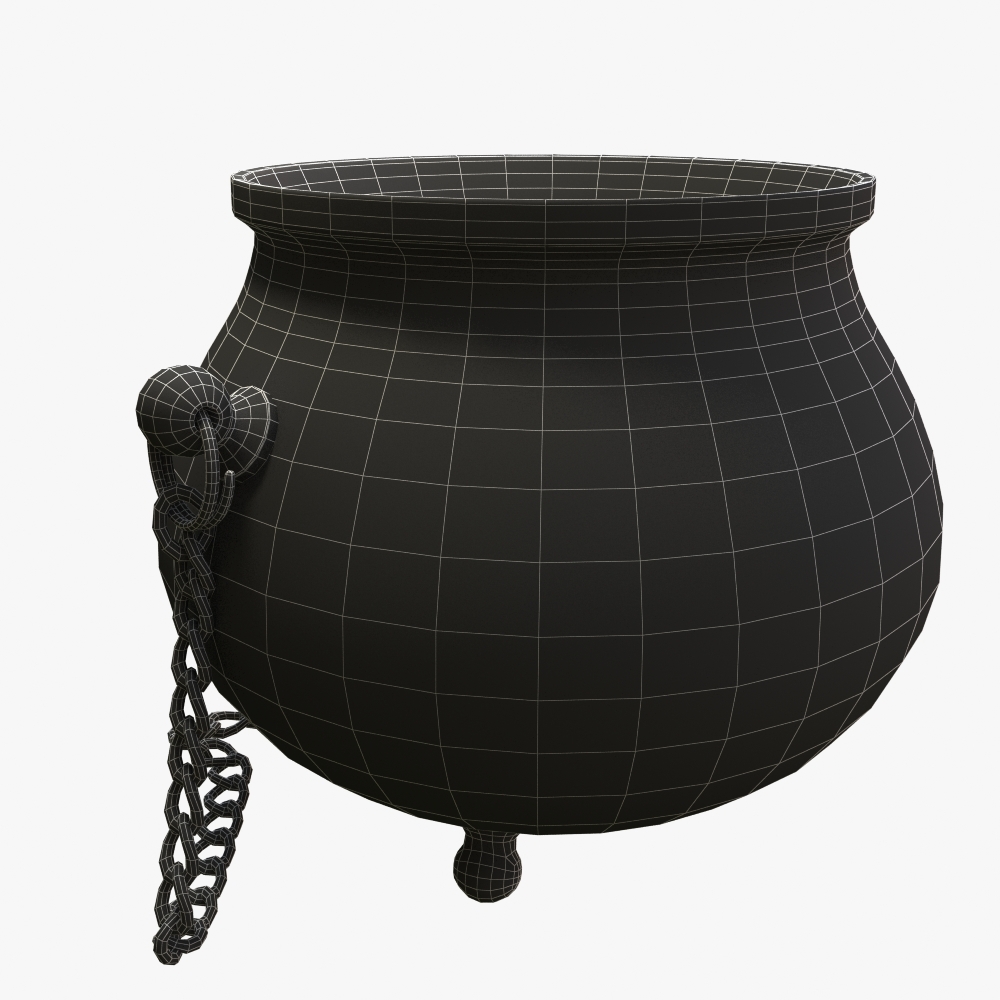 3d model of cauldron contains