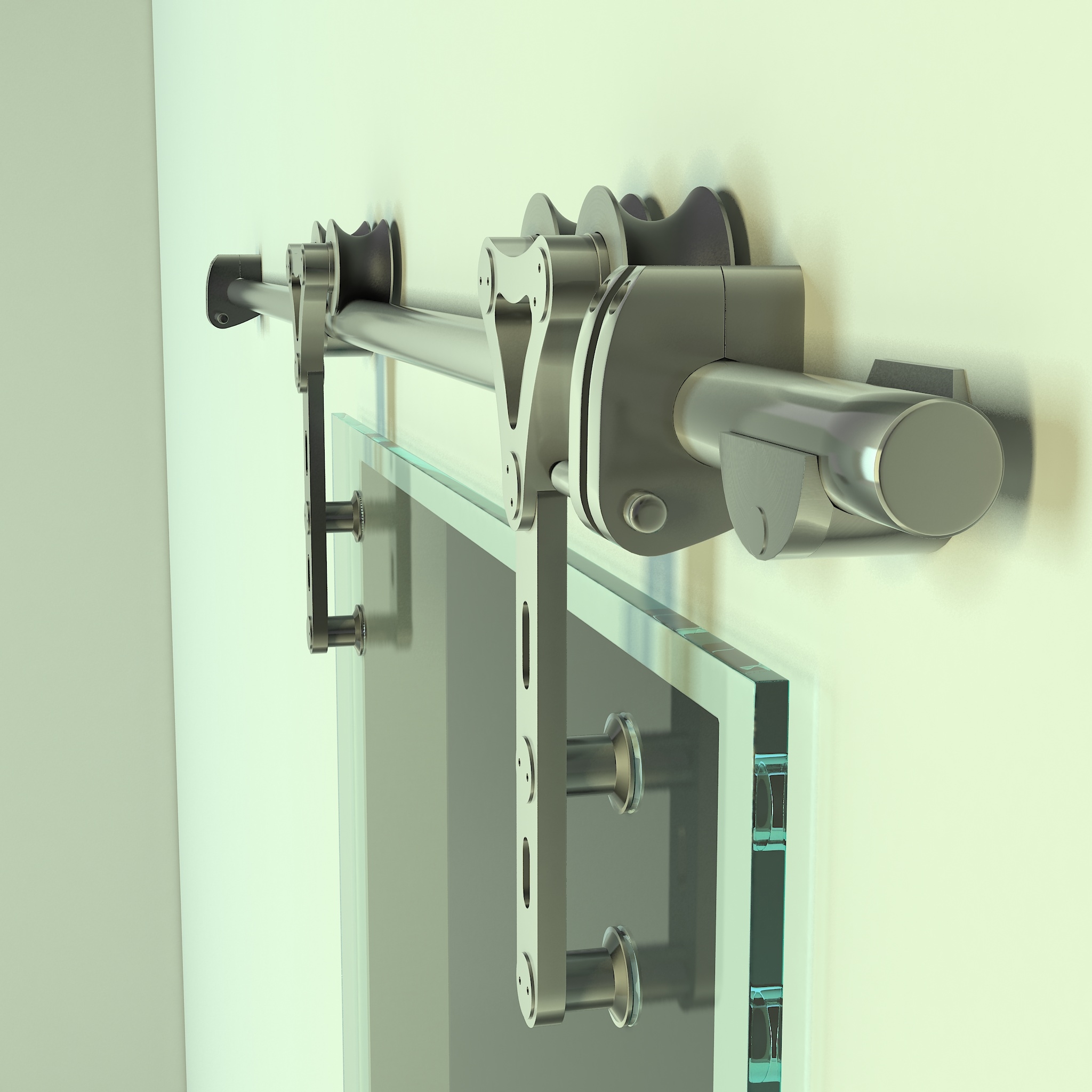 3d sliding door model