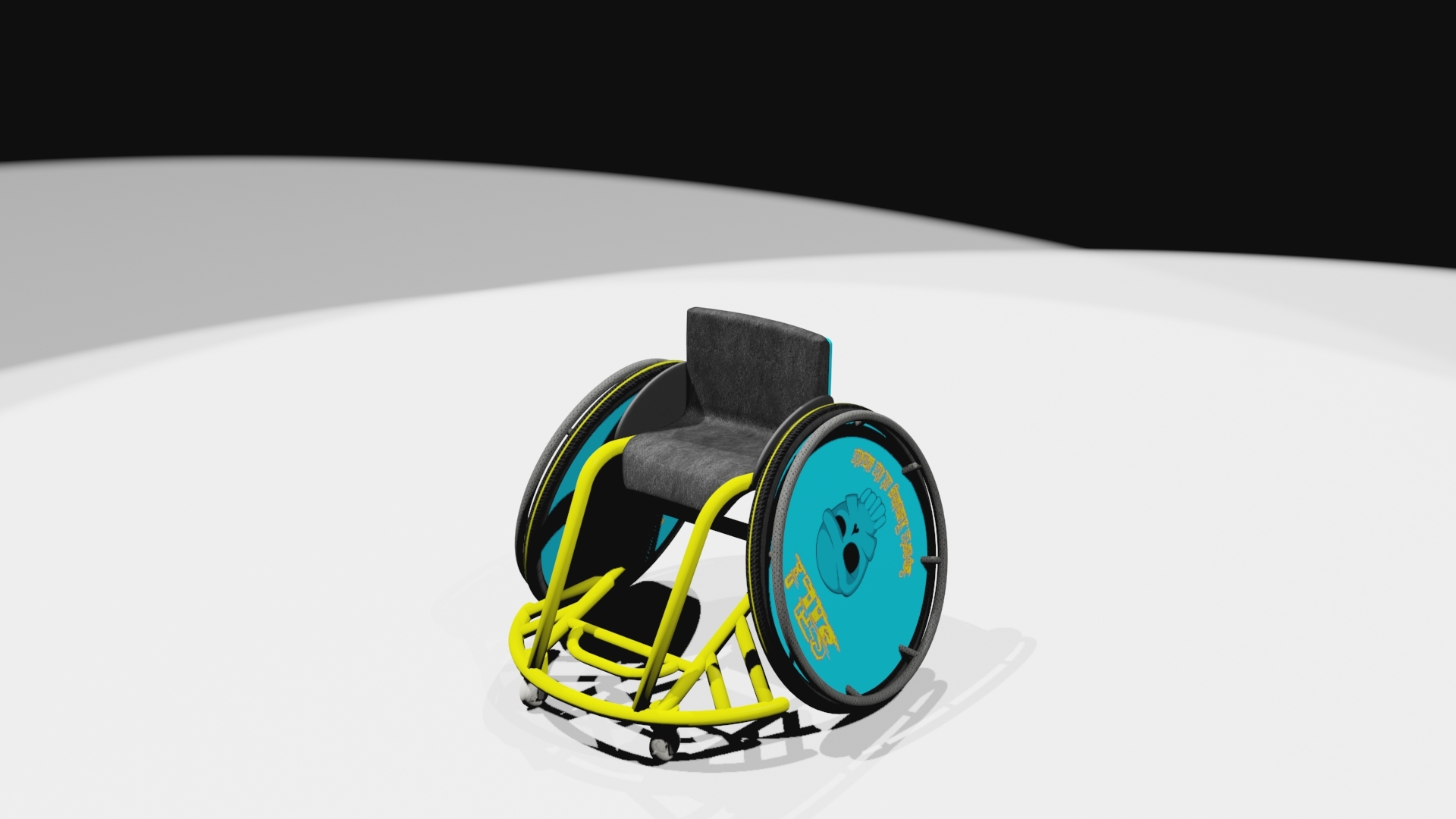 x rigged wheelchair