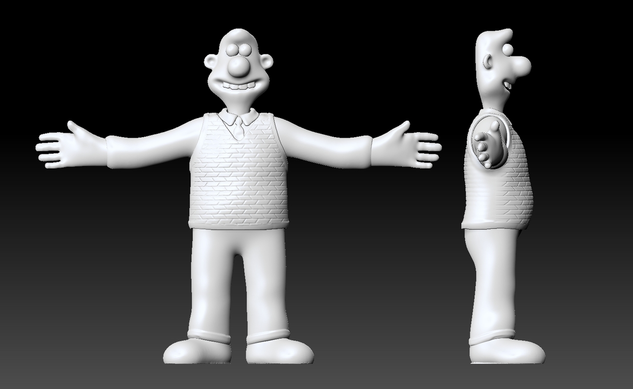 3d model characters zbrush