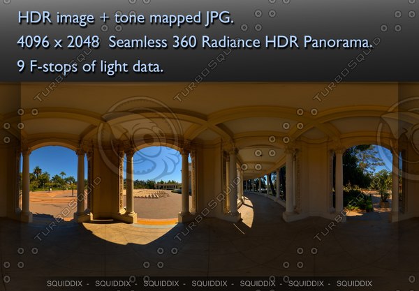 Texture JPEG hdr 360 panorama