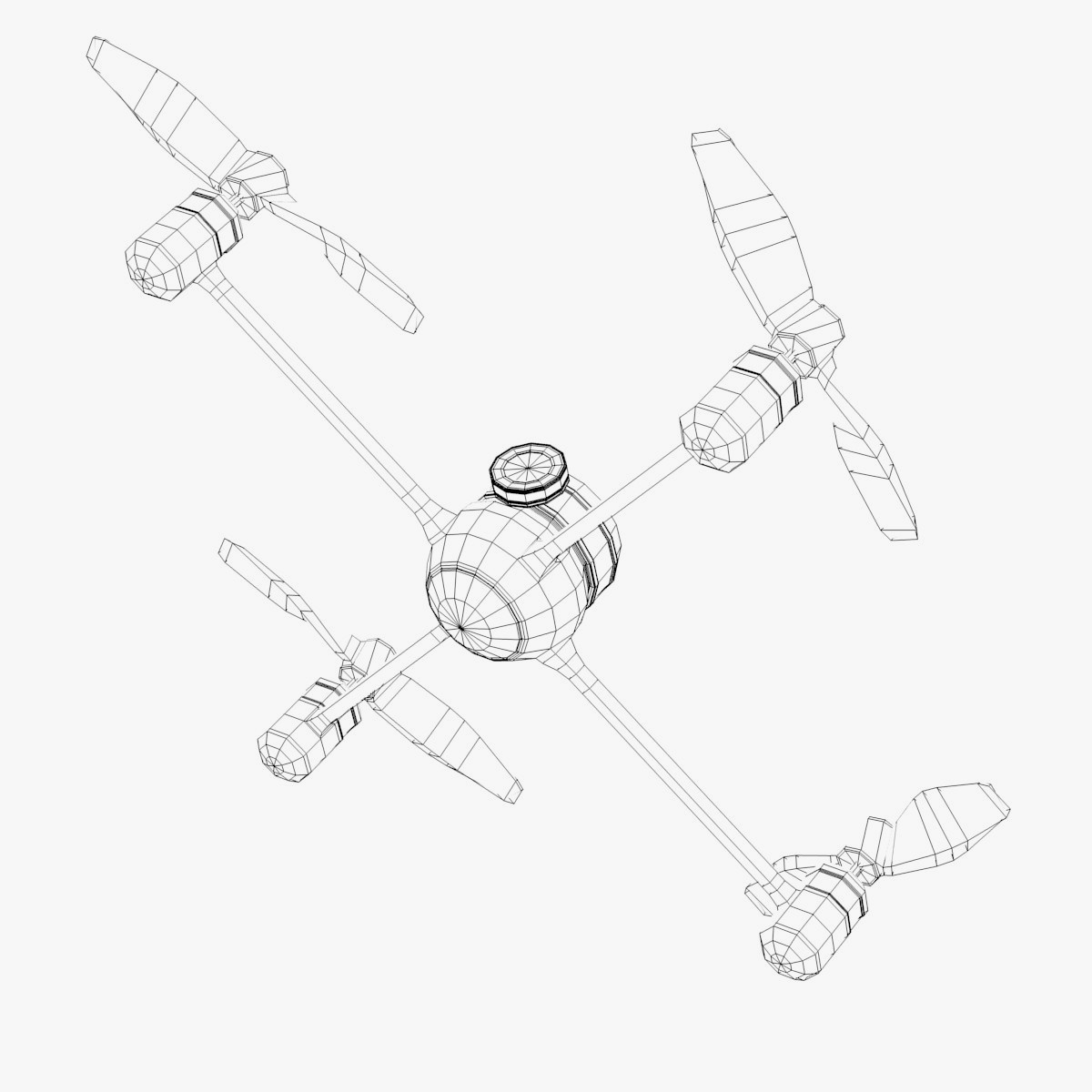 drone design 3d model