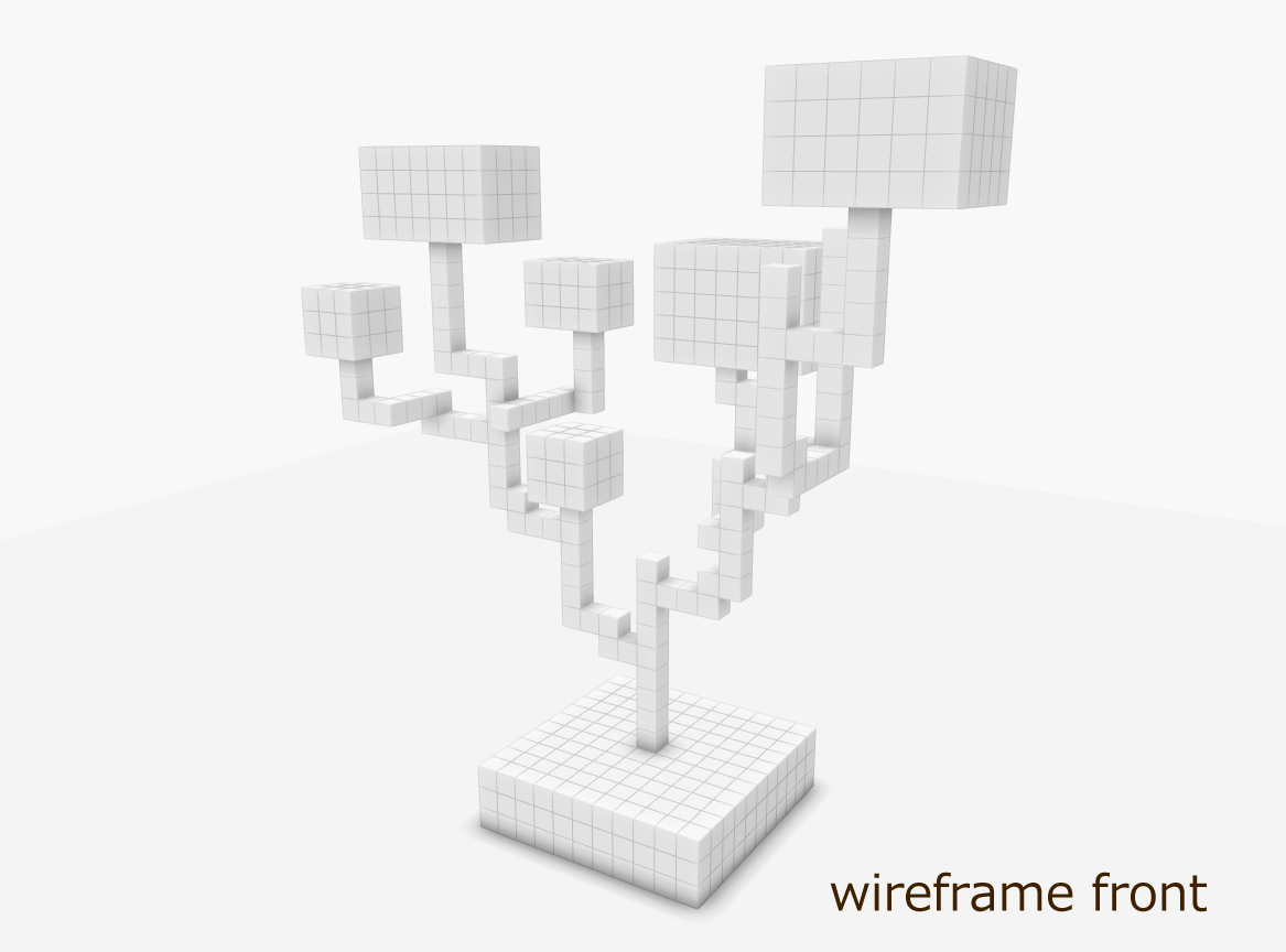 free obj model tree block