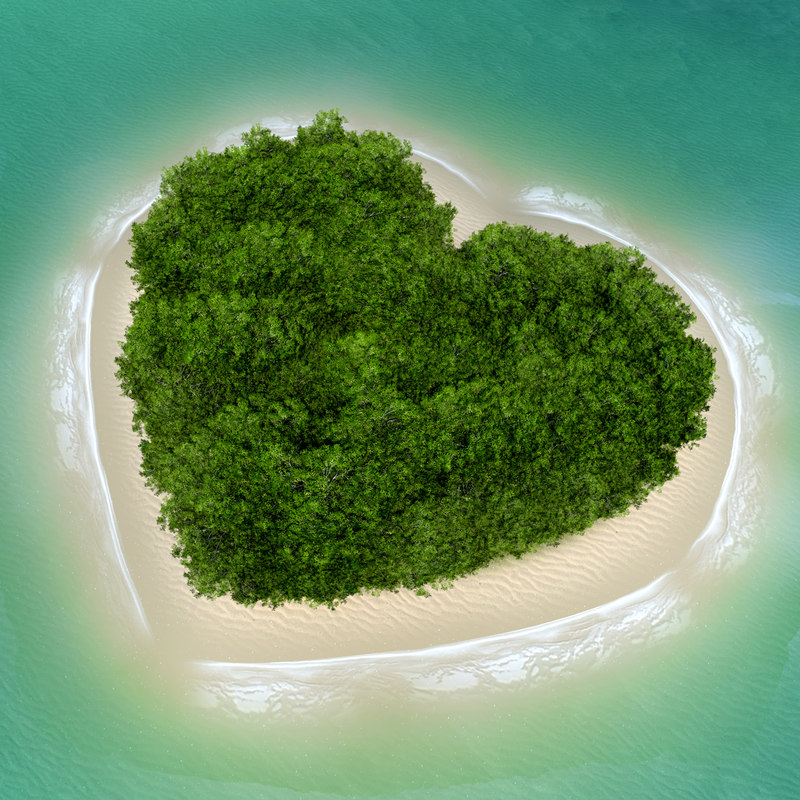 cinema4d ed heart island
