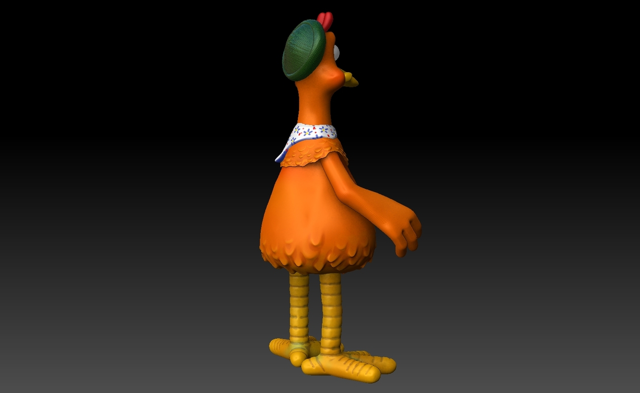 3ds character chicken run