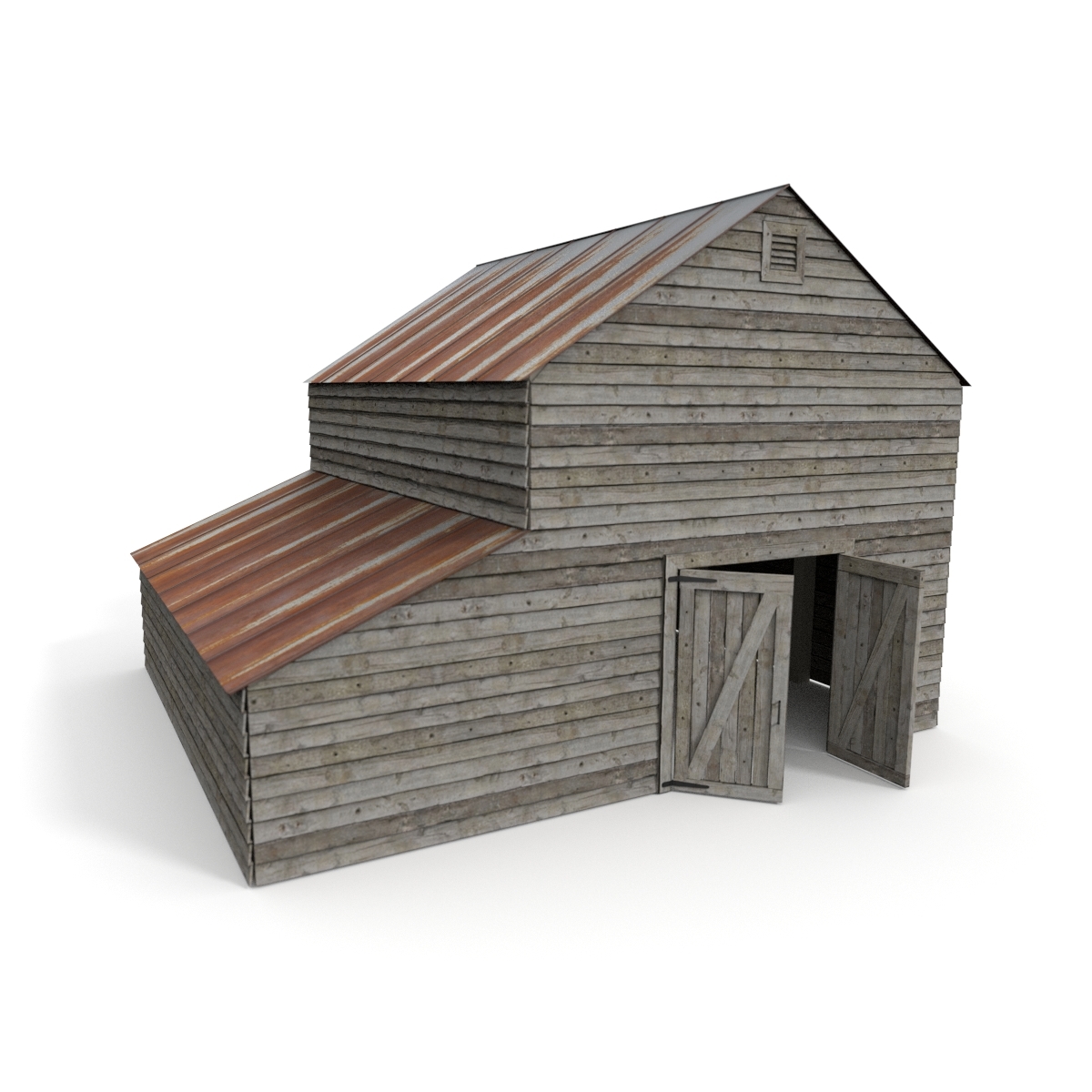 3d barn model