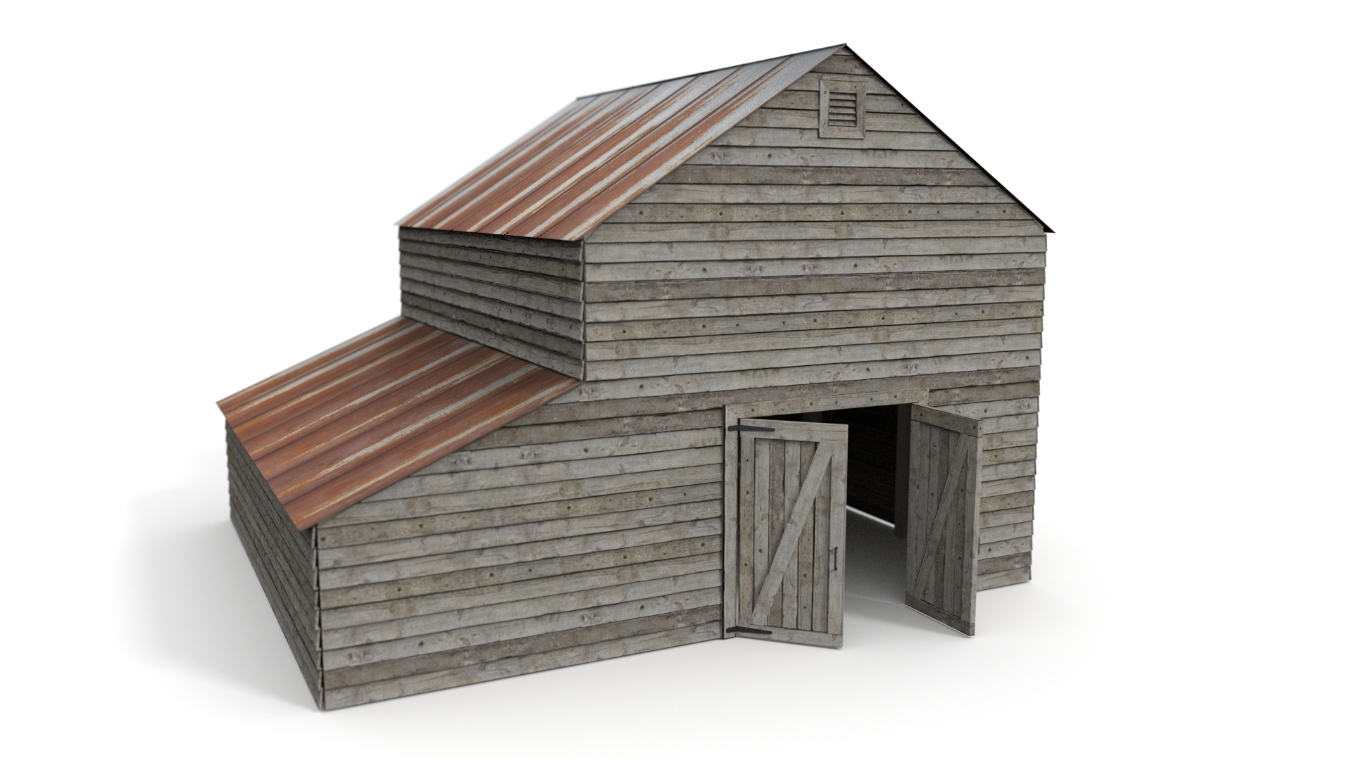3d barn model