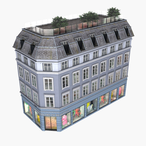 3ds realistic building