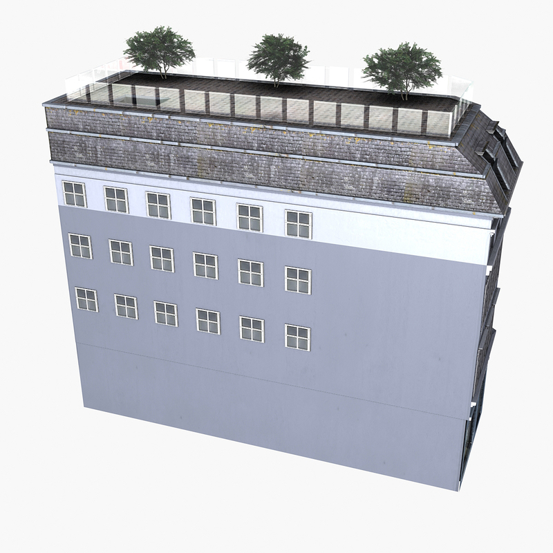 3ds realistic building