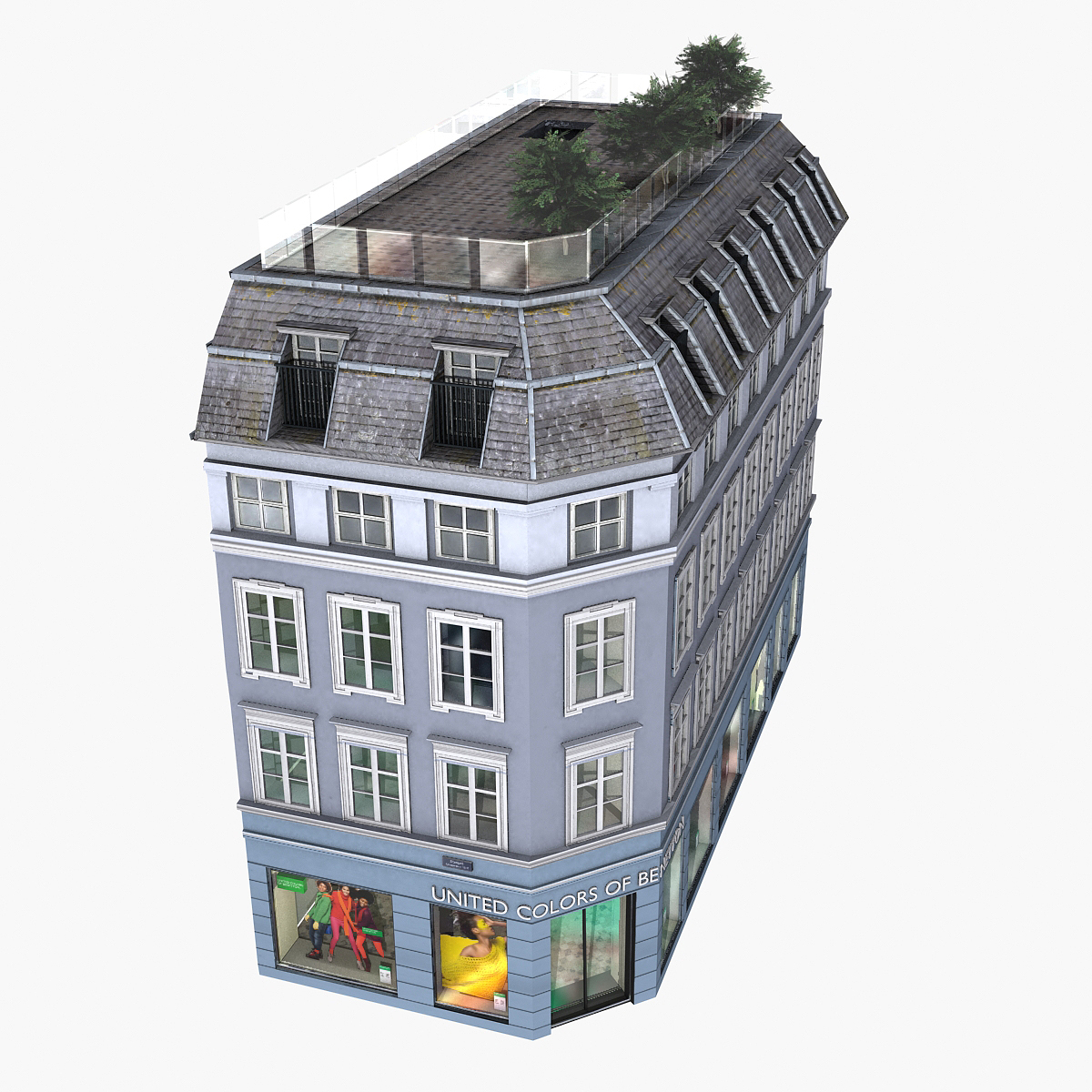 3ds realistic building