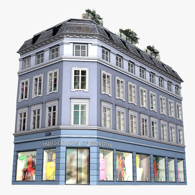 3ds realistic building