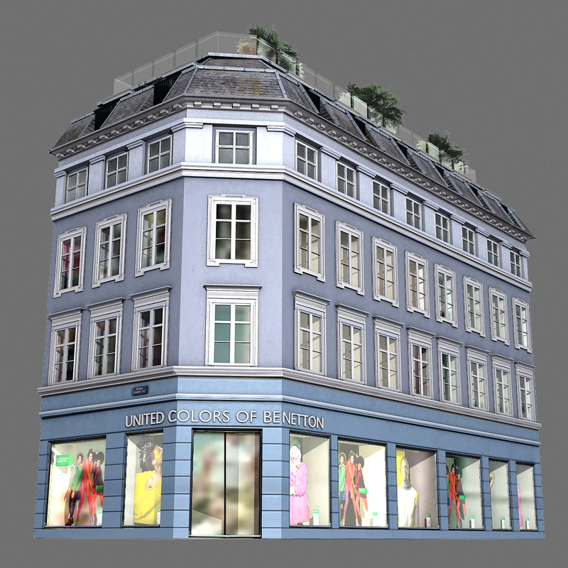 3ds realistic building