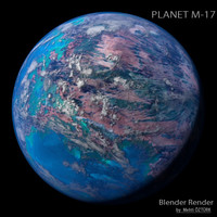 Exoplanet alien planet gas 3D - TurboSquid 1221998