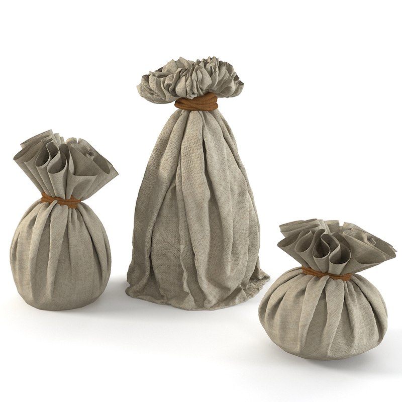 3d bags fabric s model