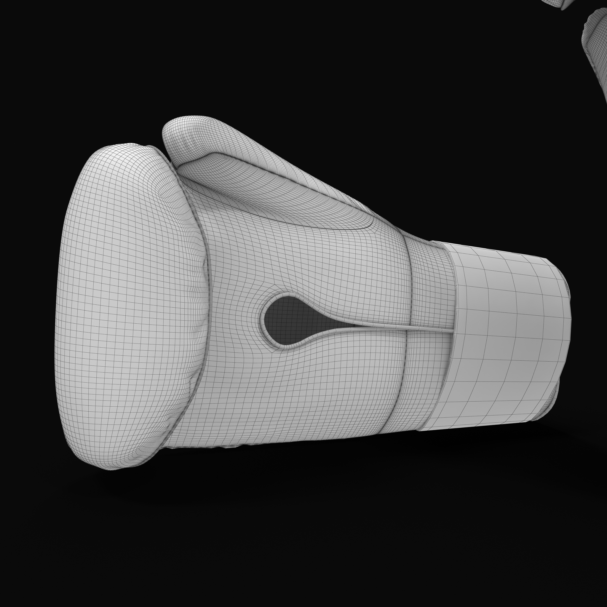 boxing gloves 3d model