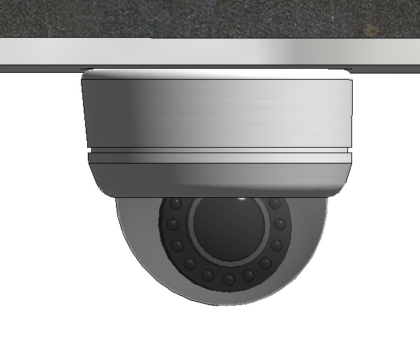 Building Revit Family cctv camera families