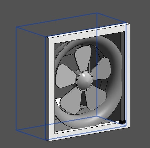 Building Revit Family exhaust fan families