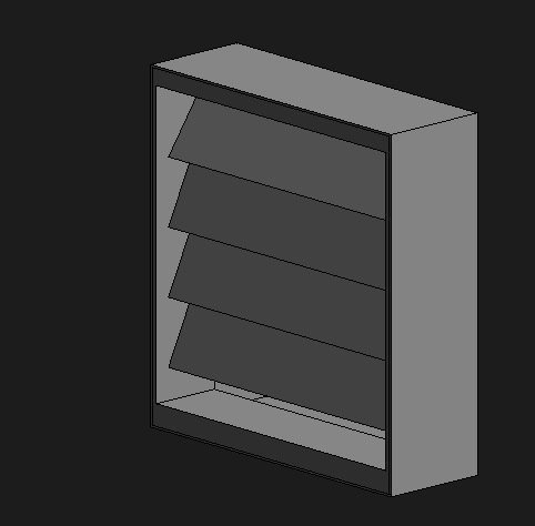 Building Revit Family exhaust fan families