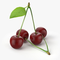 3d photo realistic cherry