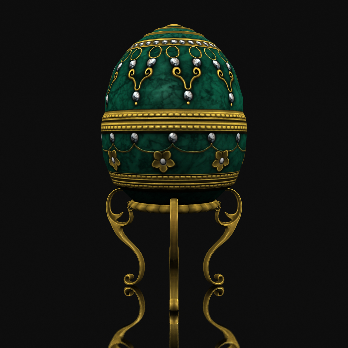 faberge egg 3d model