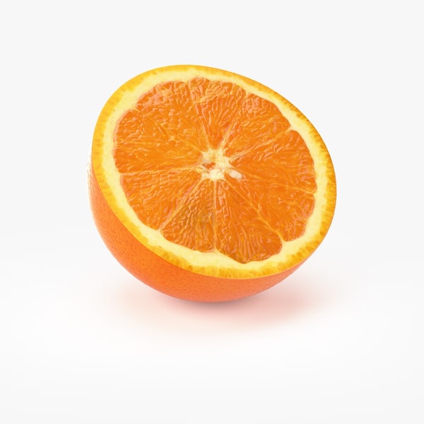 max realistic orange fruit real