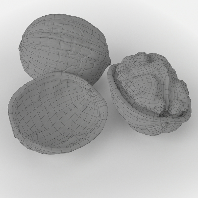 3dsmax realistic walnut real