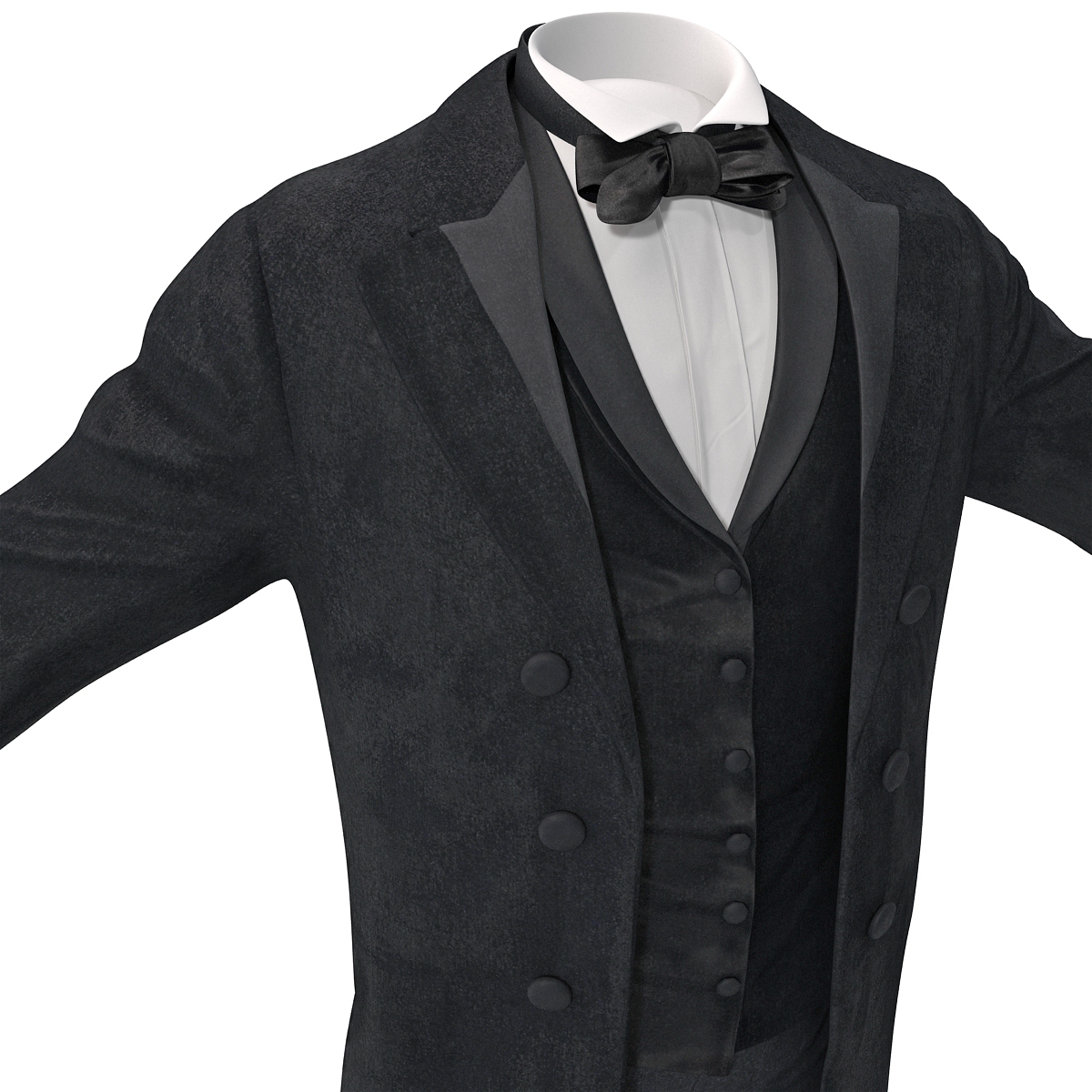 3ds max mens dinner suit