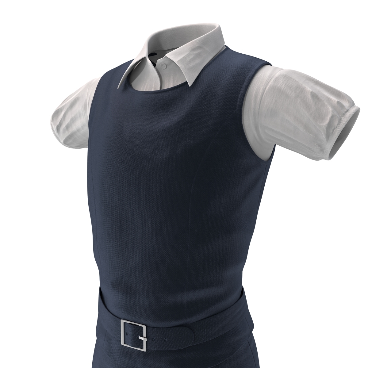 3d model of school uniform