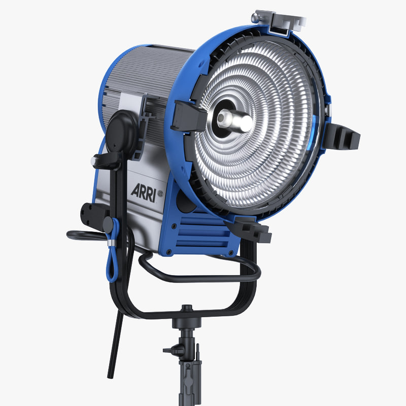 arri m18 daylight hmi 3d model
