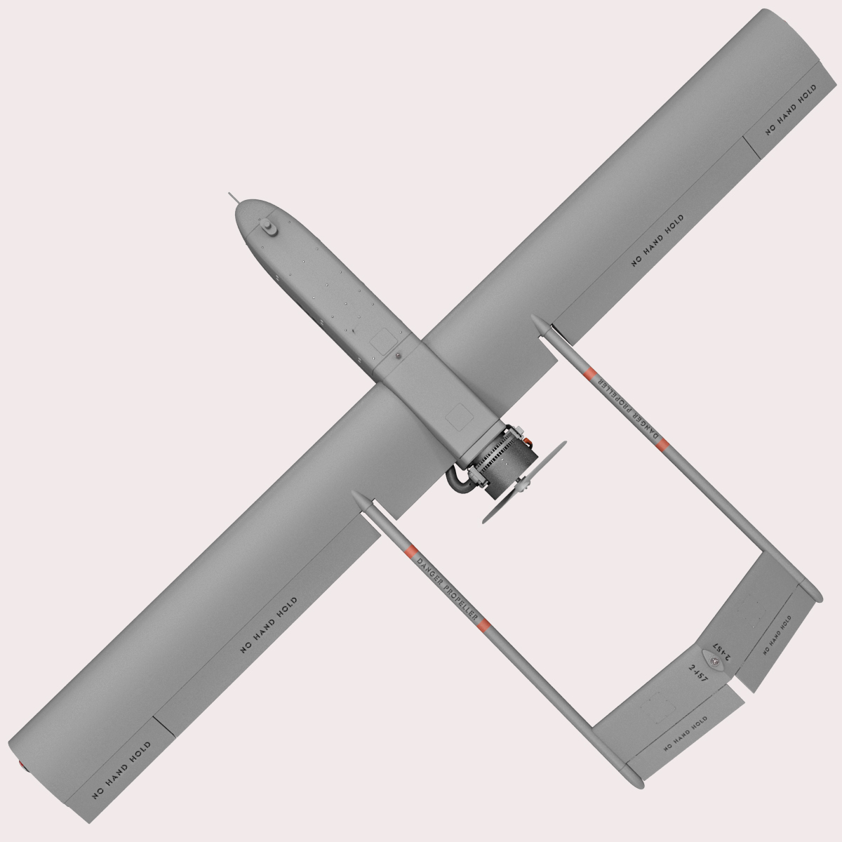 3d model rq-7 shadow unmanned aerial