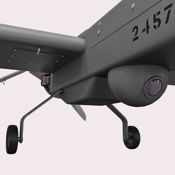 3d model rq-7 shadow unmanned aerial