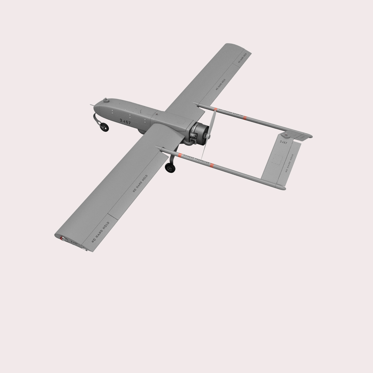 3d model rq-7 shadow unmanned aerial