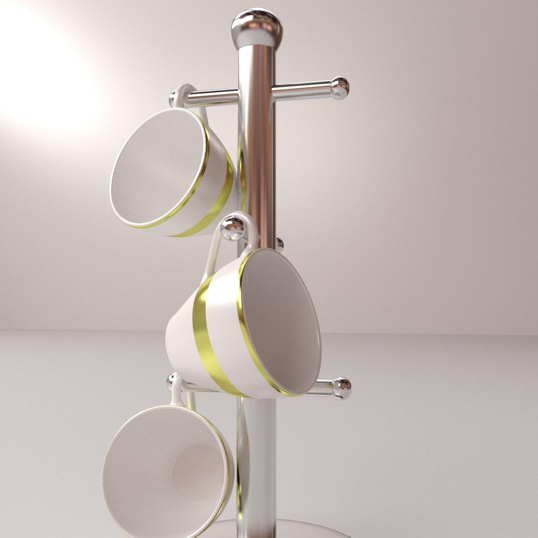 mug tree 3d model