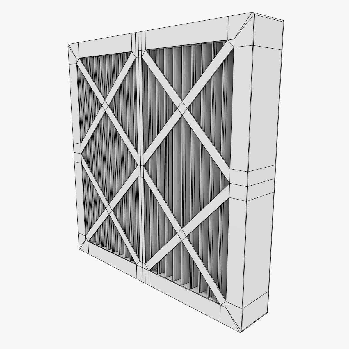 3ds max pleated filter