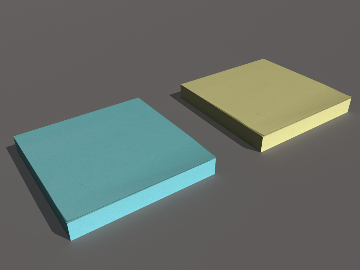 Sticky Note 3D Models for Download | TurboSquid