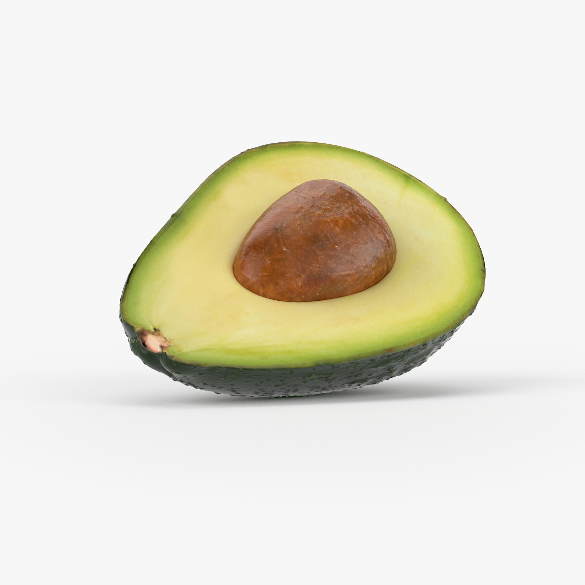 realistic avocado fruit real 3d model
