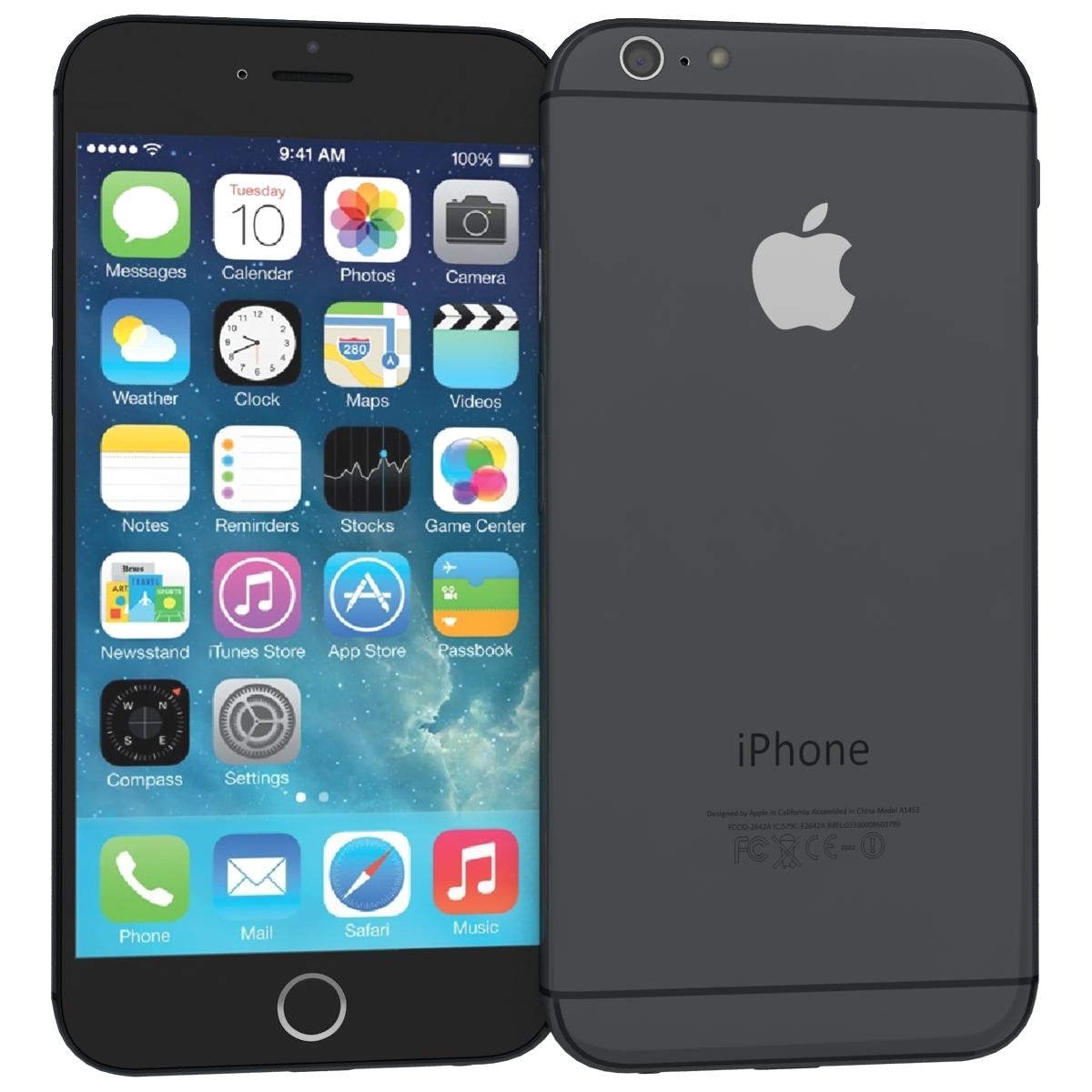 max apple iphone 6 black