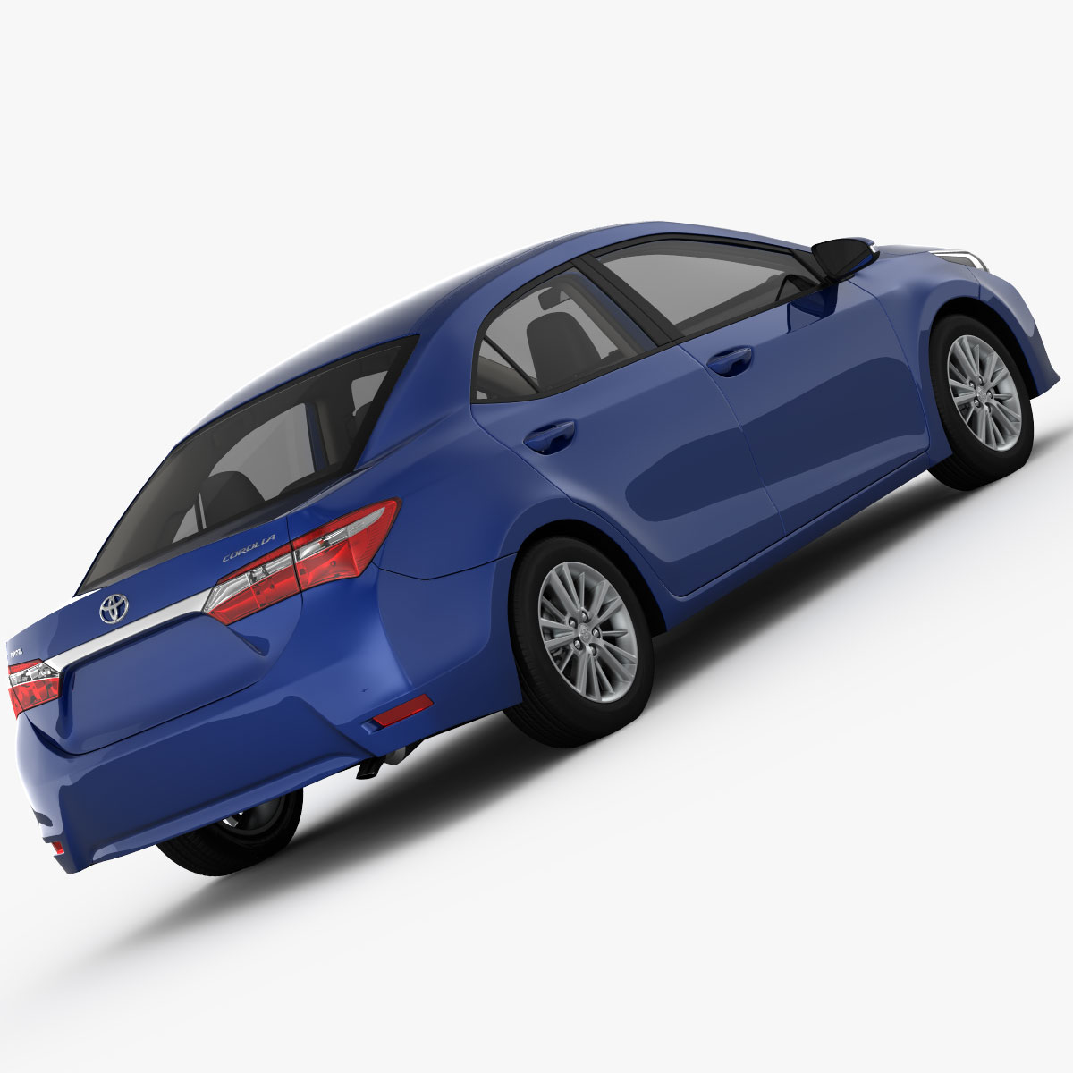 toyota levin sedan 3d max