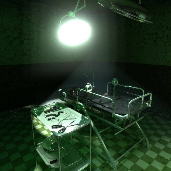 laboratory scene obj