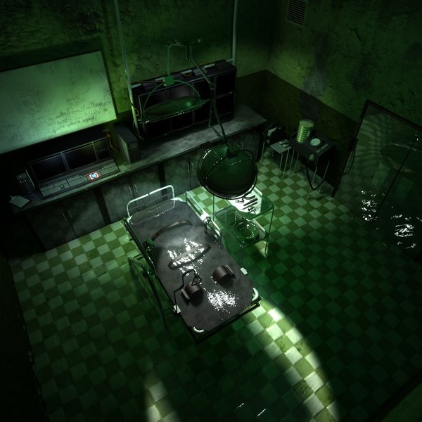 Laboratório de Terror Modelo 3D - TurboSquid 841047