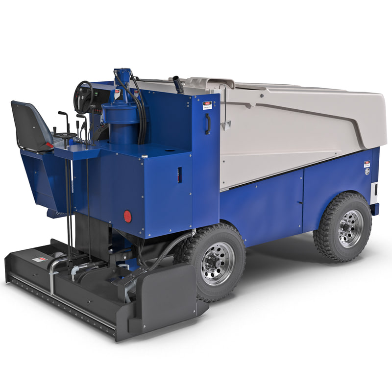 zamboni 552 ice machine 3d model