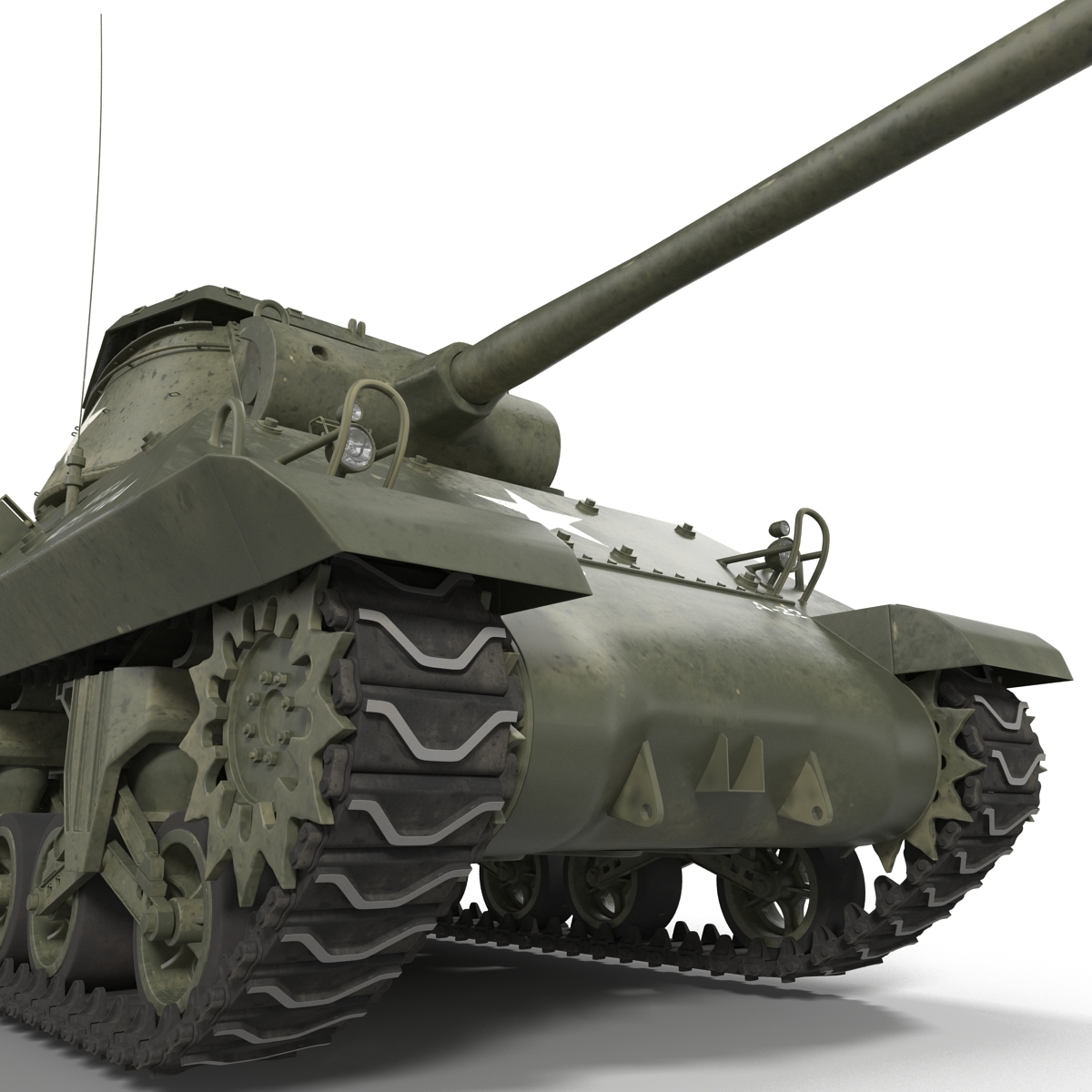 tank destroyer m36 jackson 3d max