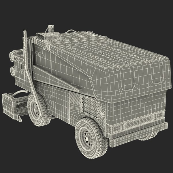 3d zamboni 525 ice machine model