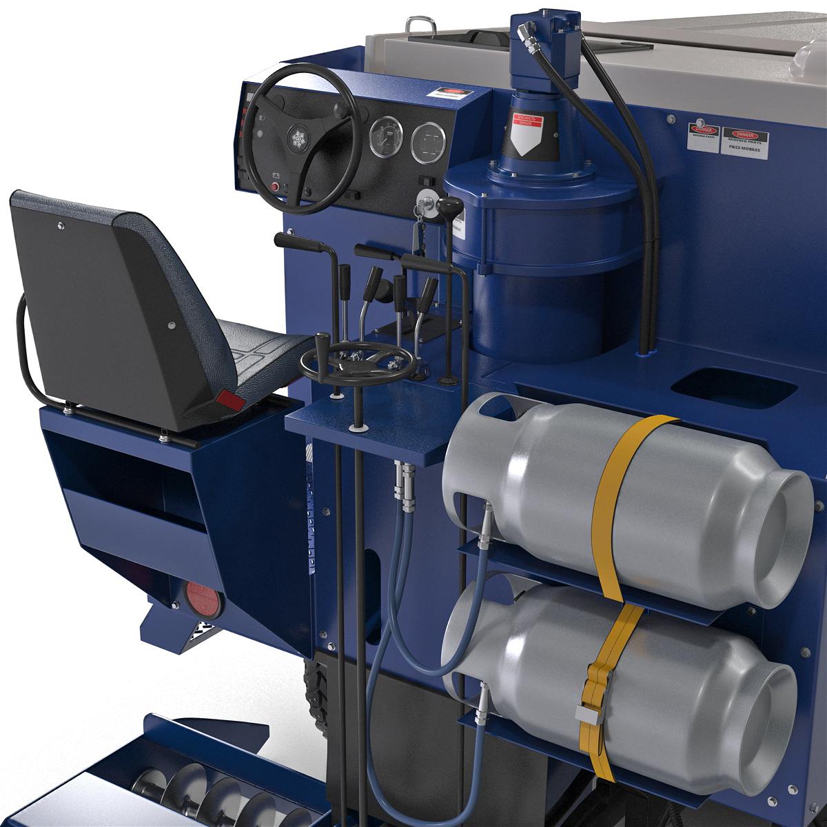 3d zamboni 525 ice machine model