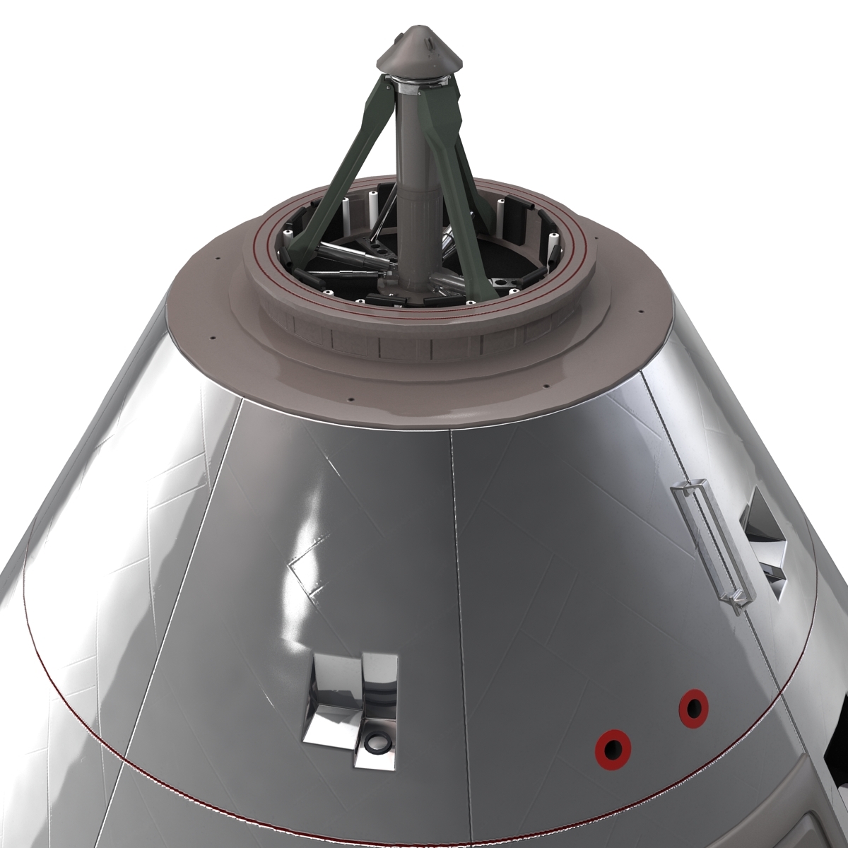 apollo spacecraft 3d model